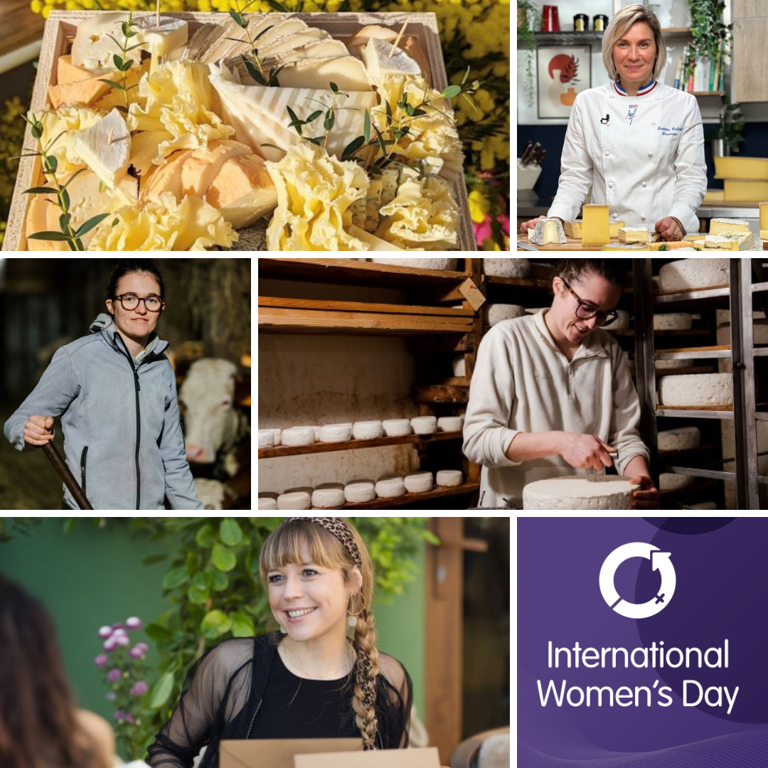 French Women in Cheese Industry on International Women's Day