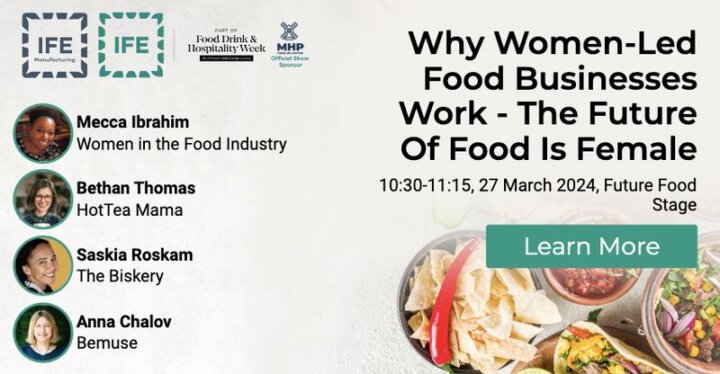 IFE International Food & Drink Event 2024 Future of Food Female