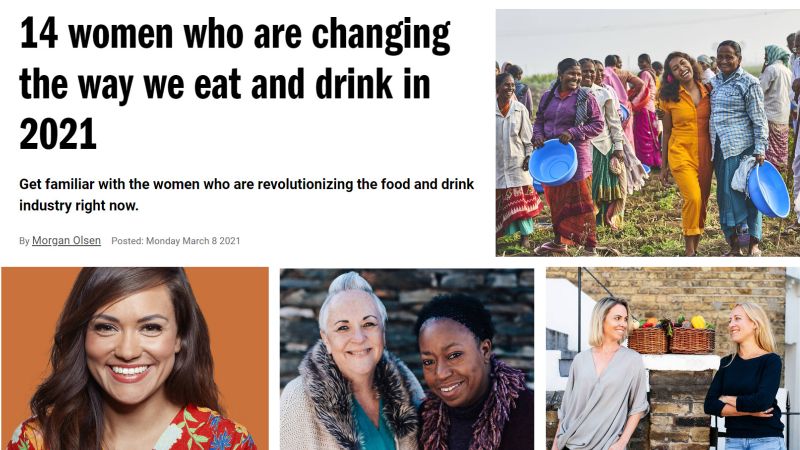 Women In The Food Industry Blazing a Trail in 2021 - Women In The Food ...